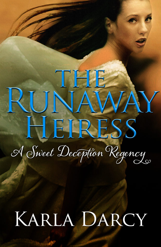The Runaway Heiress by Karla Darcy – fringe element design